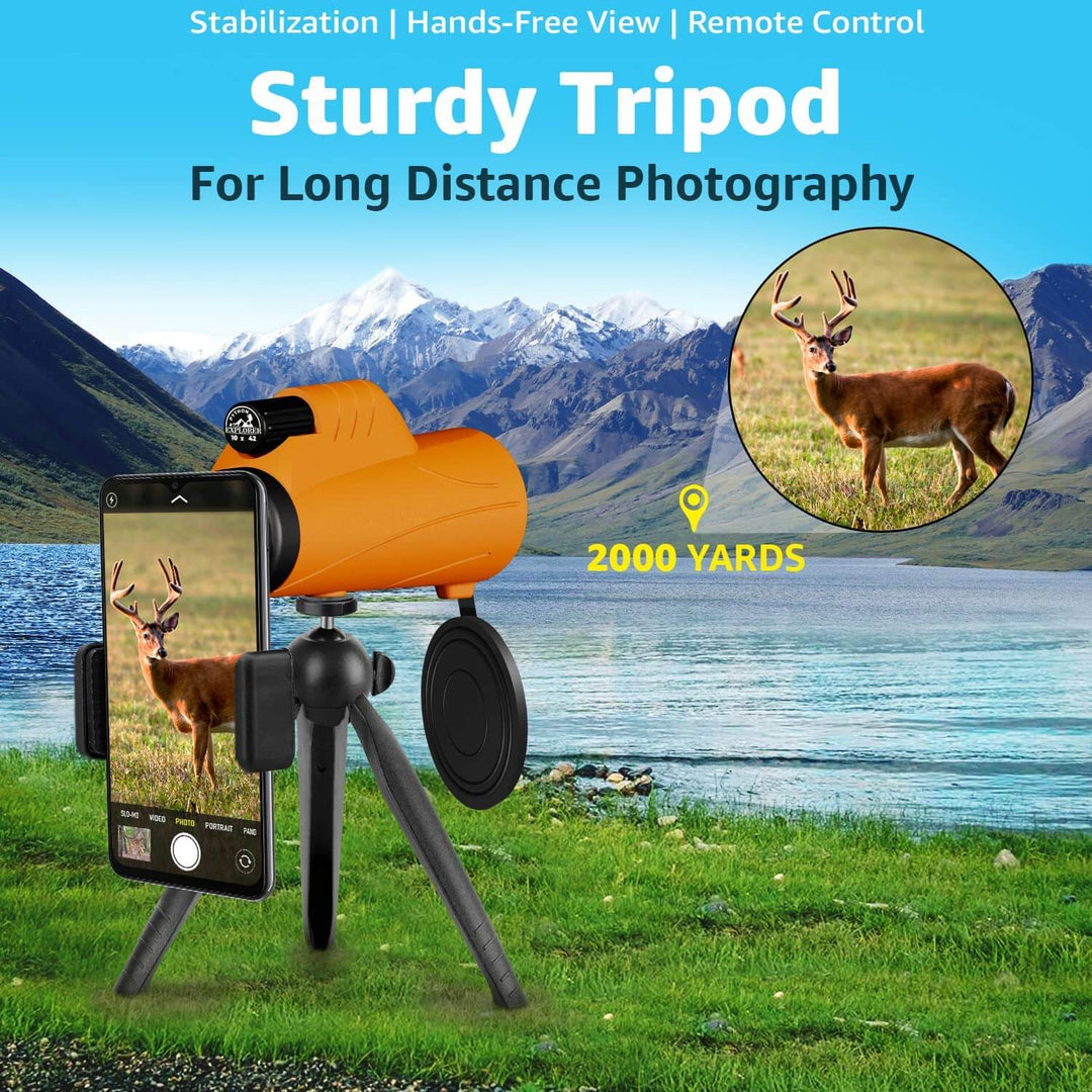 Python Explorer 10x42 HD Monocular Telescope